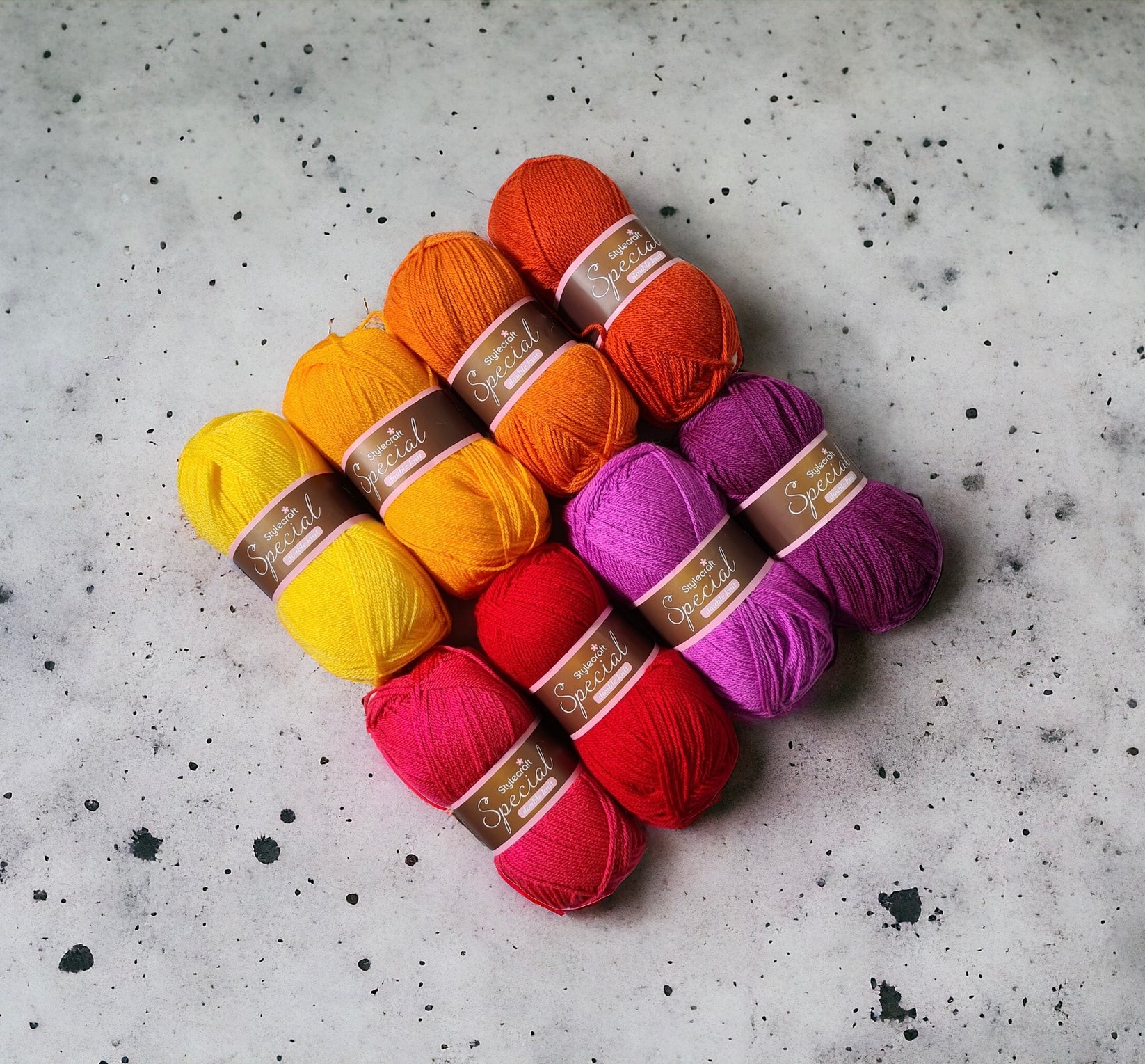 Summer Sunset Yarn Pack - Stylercraft Special dk – Lincoln Woolpack